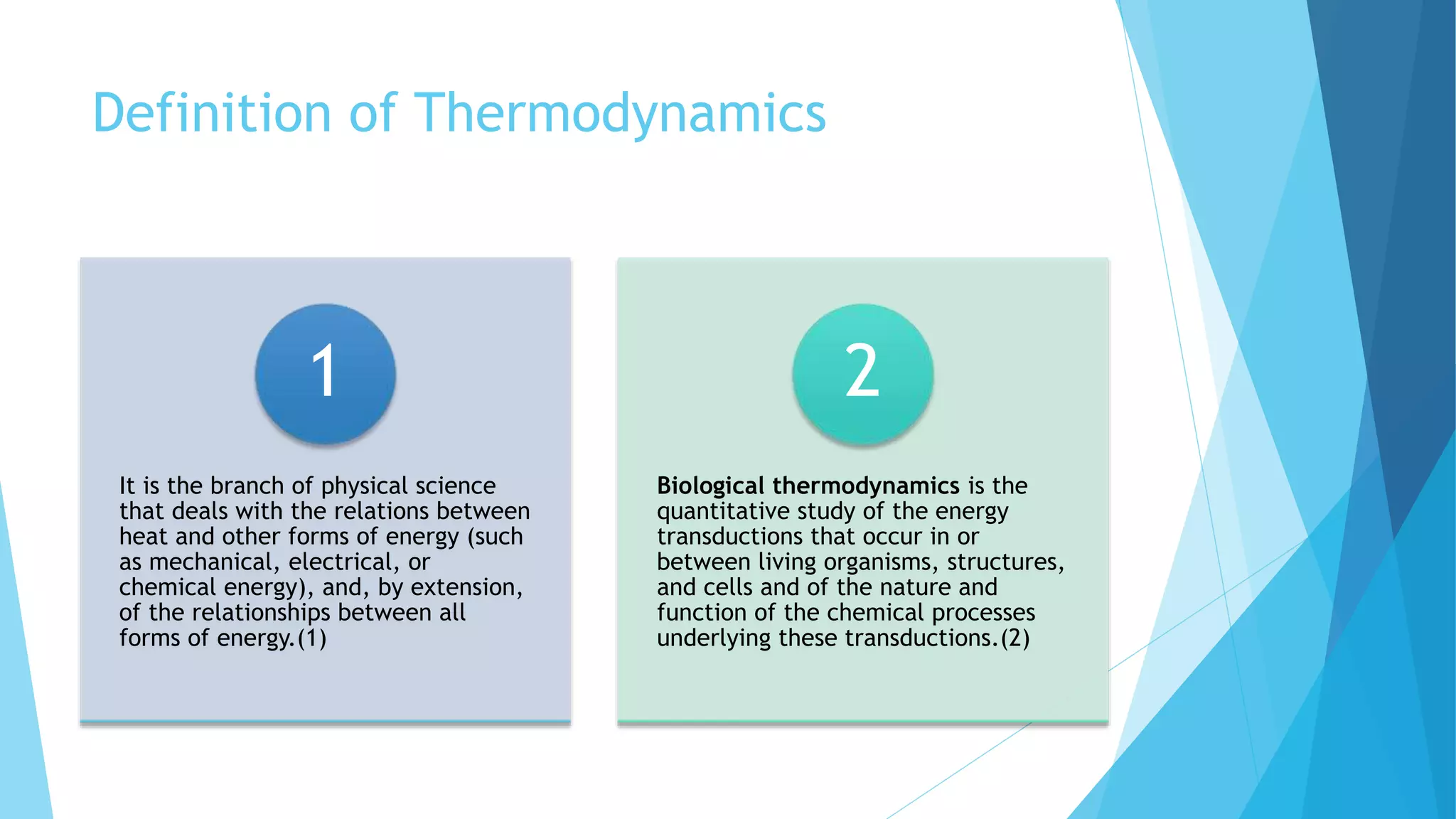 Thermodynamics Part 1 Ppt Sumatis Biochemistry Pptx Chemistry