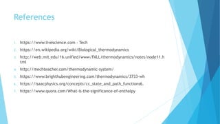 Thermodynamics part 1 ppt |Sumati's biochemistry | | PPTX