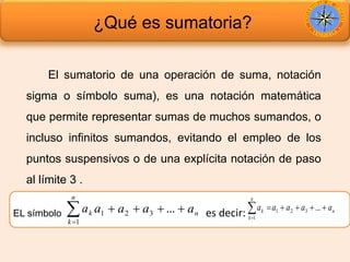 Sumatoria | PPTX