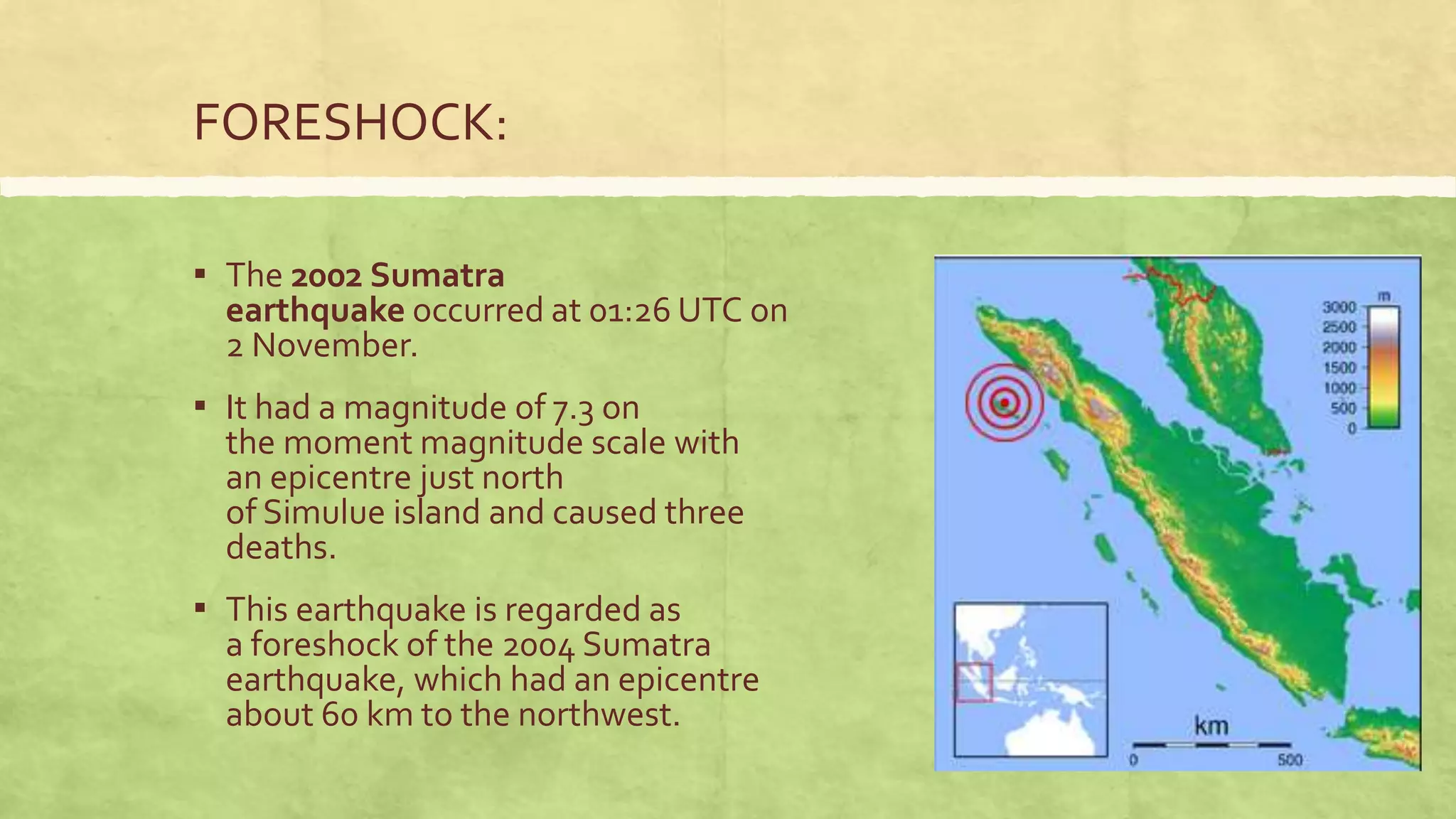Sumatra earthquake - Tsunami | PPTX
