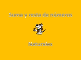 Suma y resta | PPTX