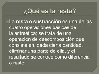 Suma y resta francisco sánchez verde 1- c | PPTX