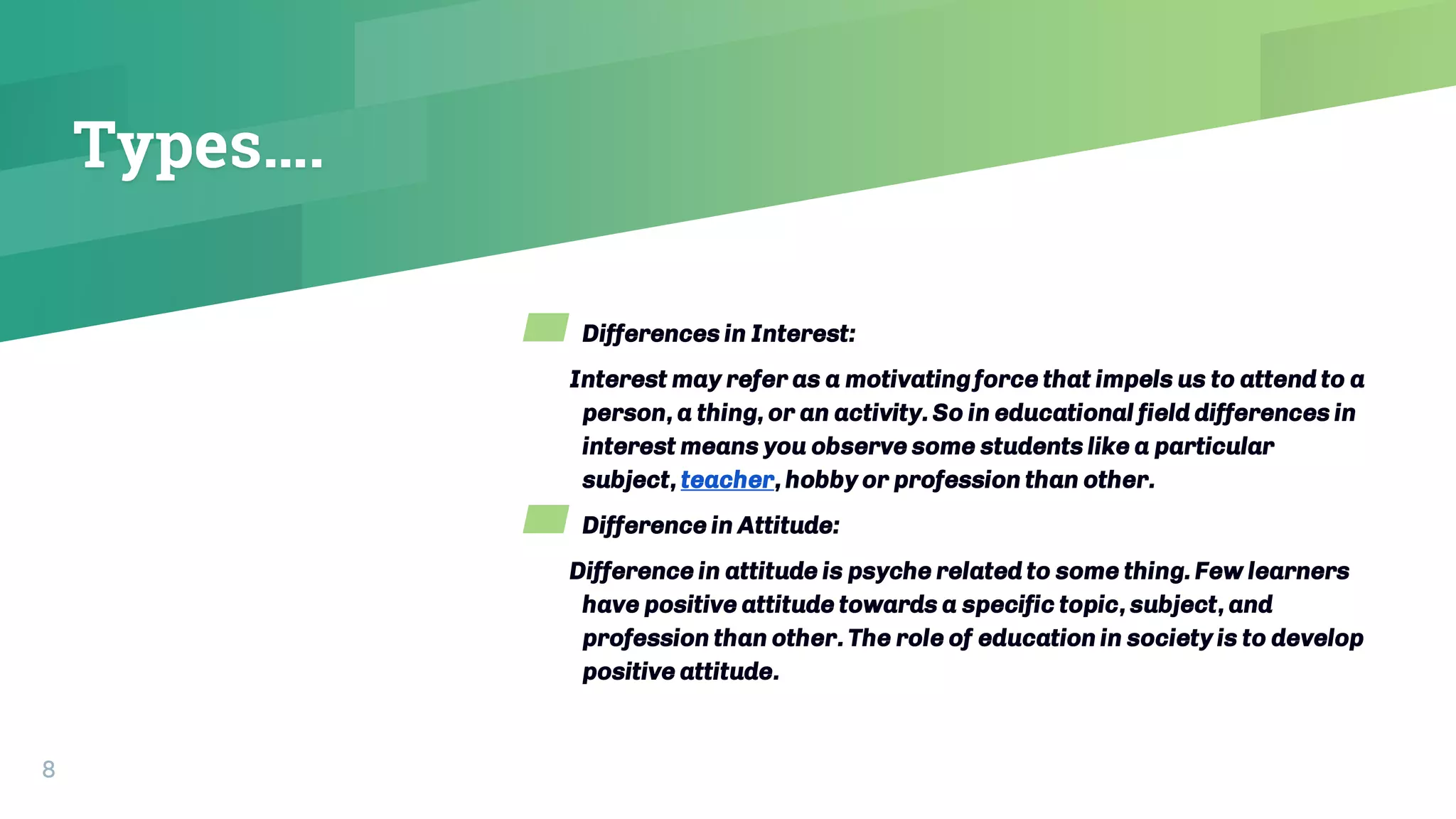 Individual Differences | PPT