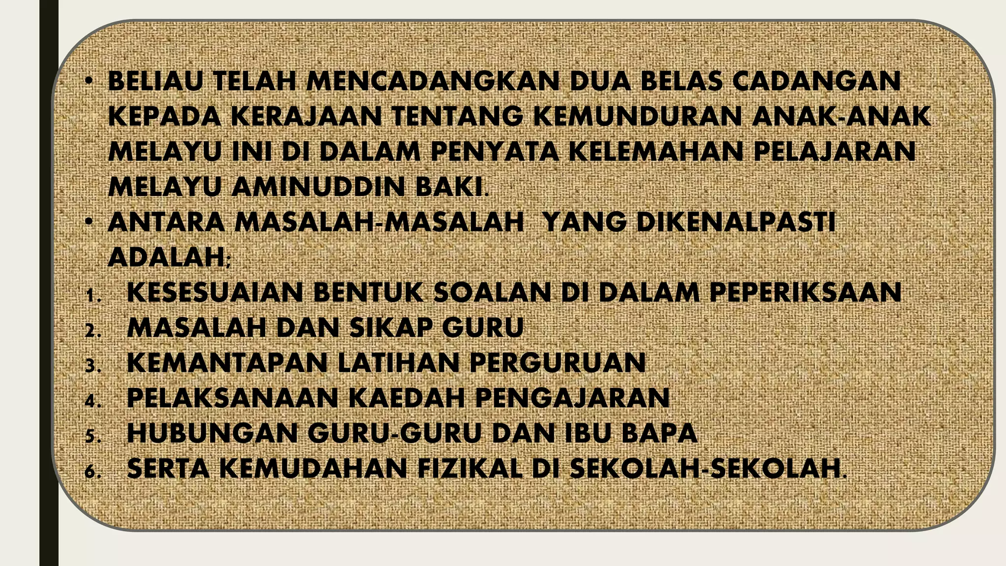 Laporan Aminuddin Baki 1964 | PPTX