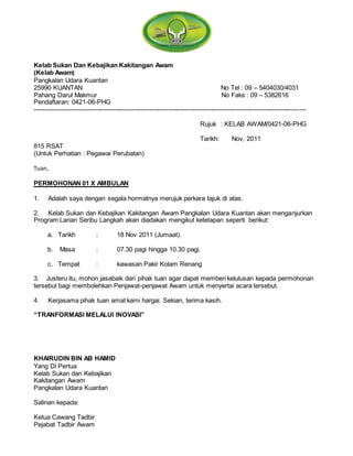 Sumbangan syarikat | DOCX