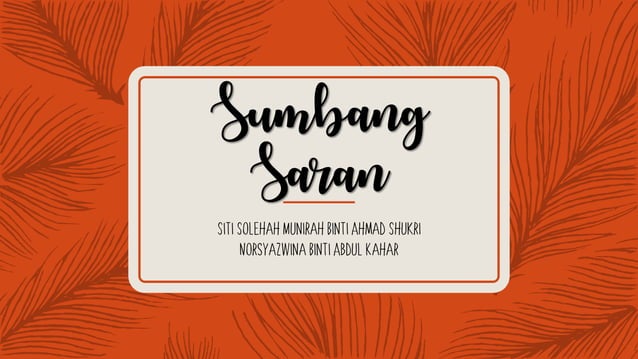 EDUP3033 Teknik Pengajaran: Sumbang Saran | PDF