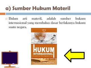 Sumber sumber hukum internasional | PPTX