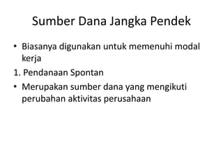 Sumber sumber dana | PDF
