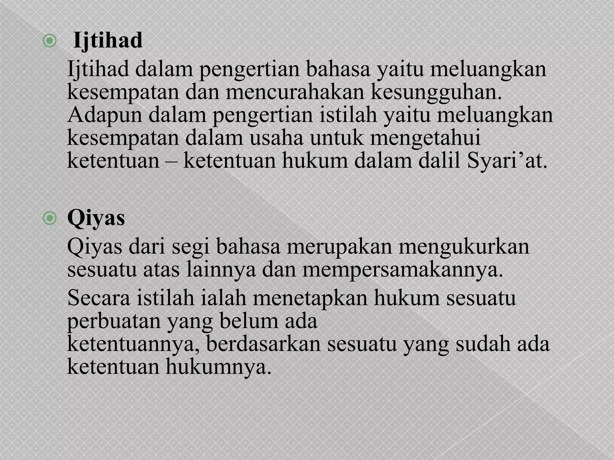 Sumber sumber kaidah fiqh | PPTX