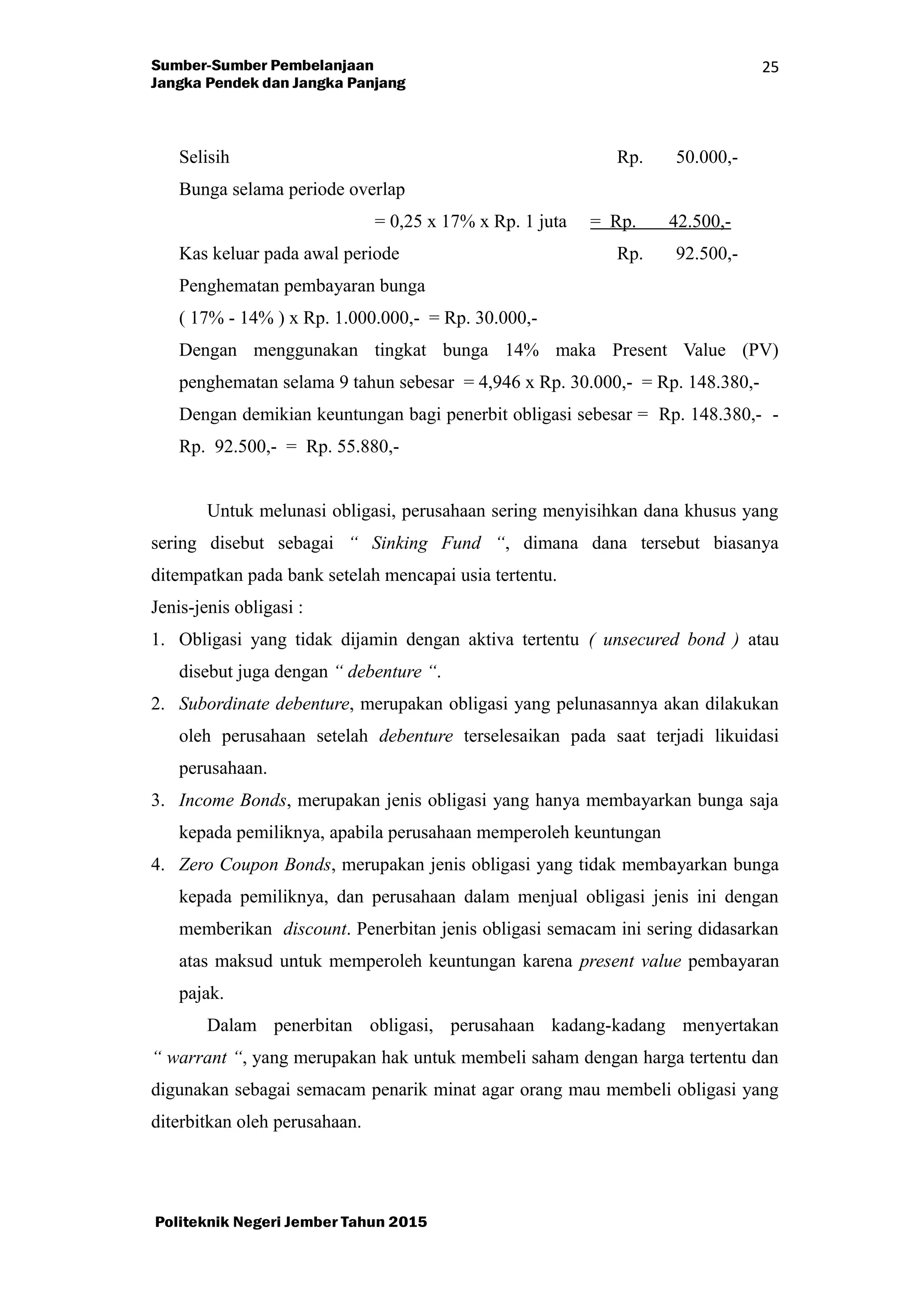 Makalah Sumber sumber pembelanjaan jangka pendek dan jangka panjang | RTF