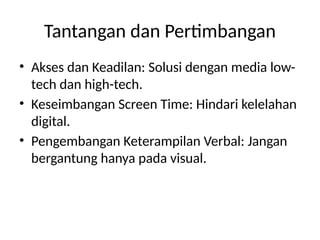Bentuk Bentuk Sumber Belajar : Sumber Belajar Visual | PPTX
