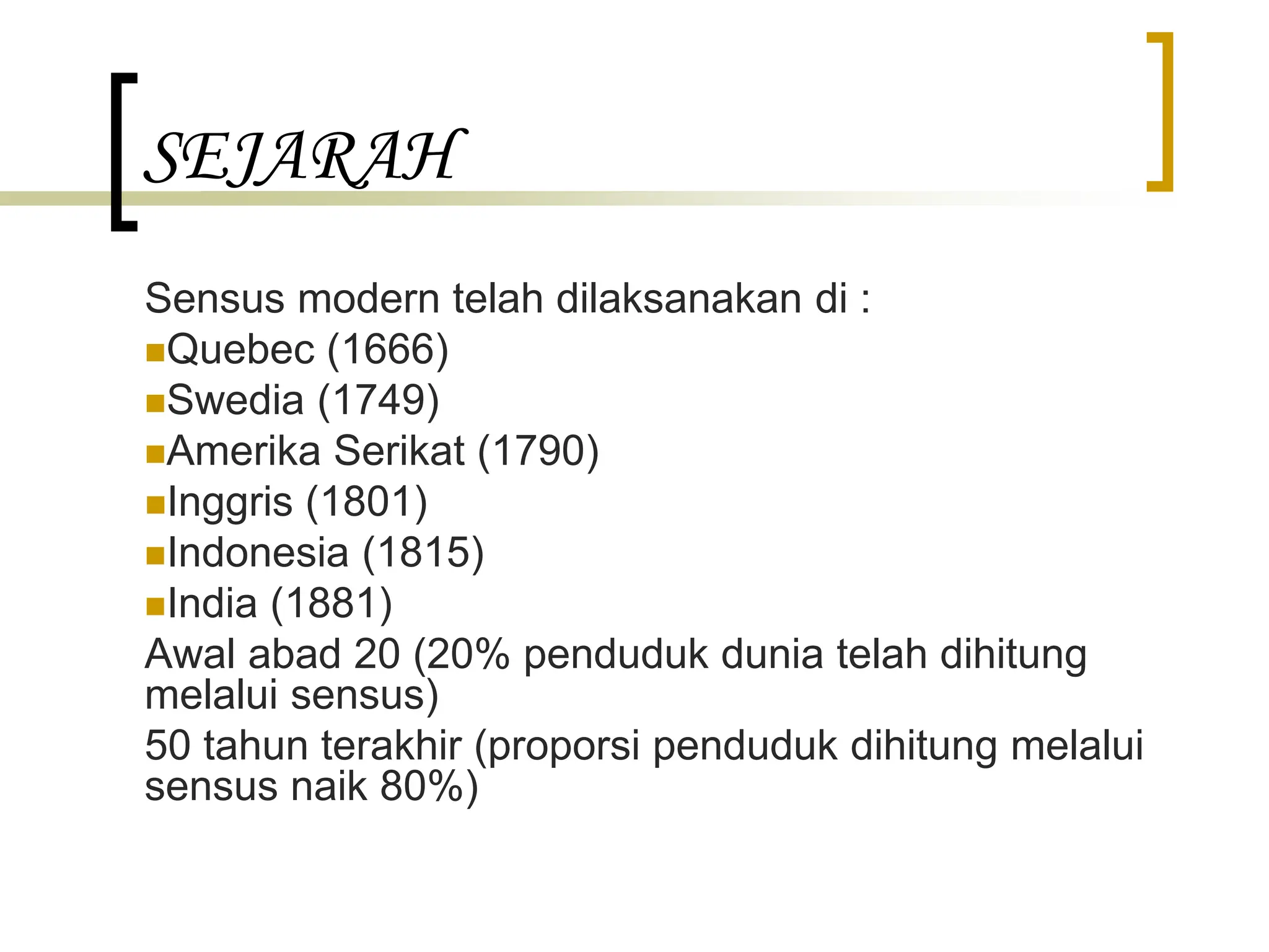 Materi Sumber Data Kependudukan (Sensus, Survei, dan Registrasi) | PPT