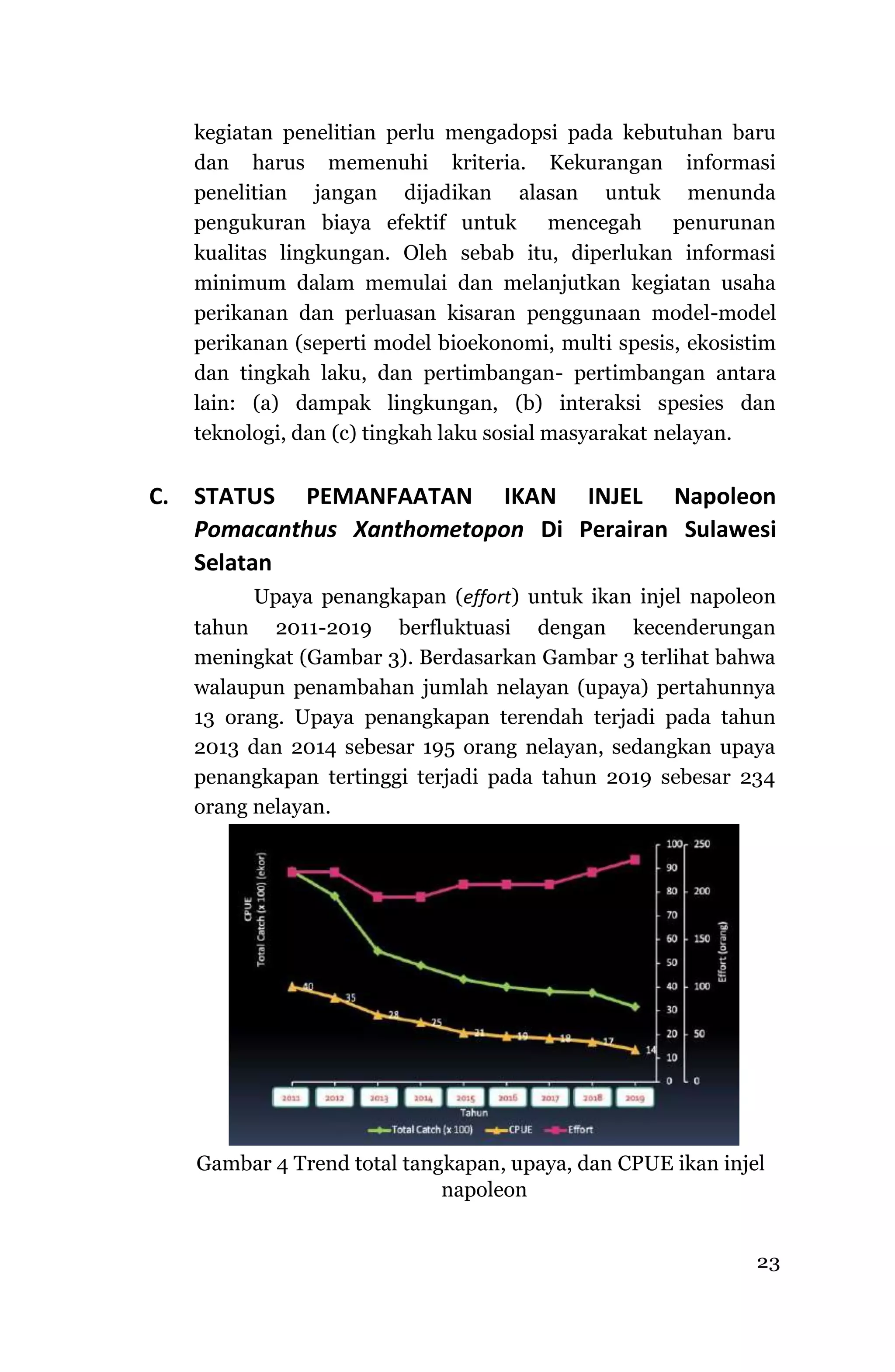 SUMBERDAYA IKAN HIAS EKSOTIS INJEL NAPOLEON Pocanthus xanthometopon (4 ...