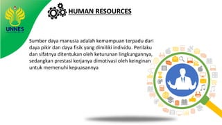 Sumber Daya Manusia | PPTX