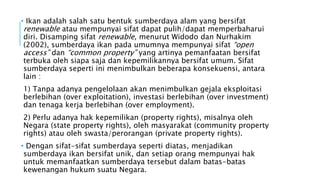 Pengelolaan Sumberdaya Perikanan - Presentasi Kelas XI IPS 1 - SMA ...