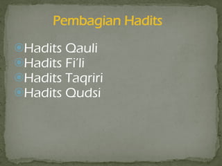 Presentasi tentang Sumber Hukum dalam Islam | PPTX