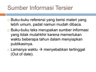 Sumber informasi obat | PPTX