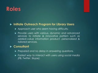 Electronic Information Resources : Librarian's Roles, Advantages ...