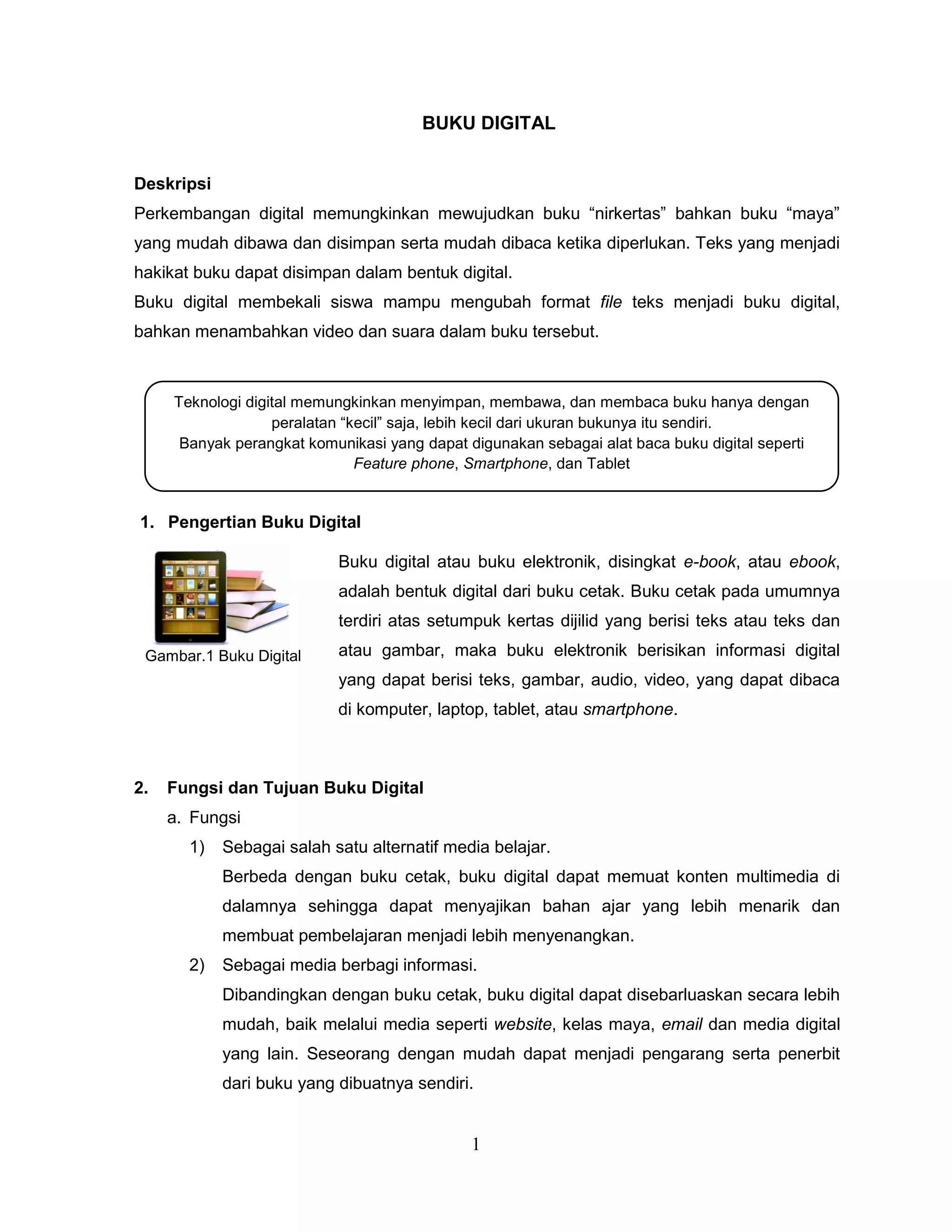Sumber materi buku digital | PDF