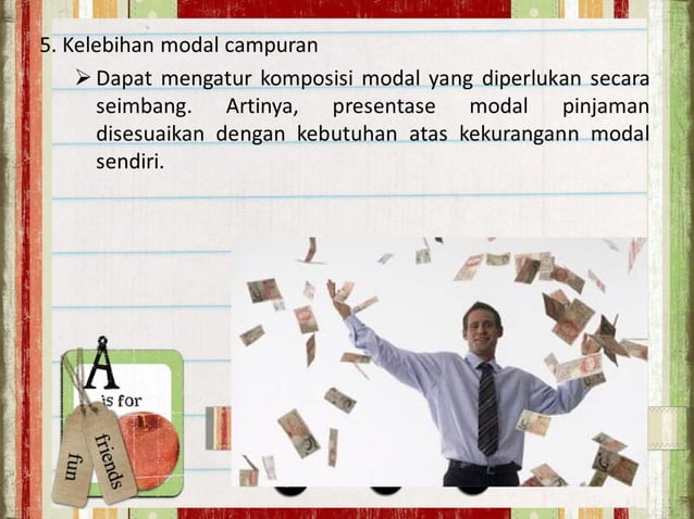 SUMBER MODAL didalam perusahaan yang ada | PPT