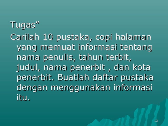 Sumber rujukan | PPT
