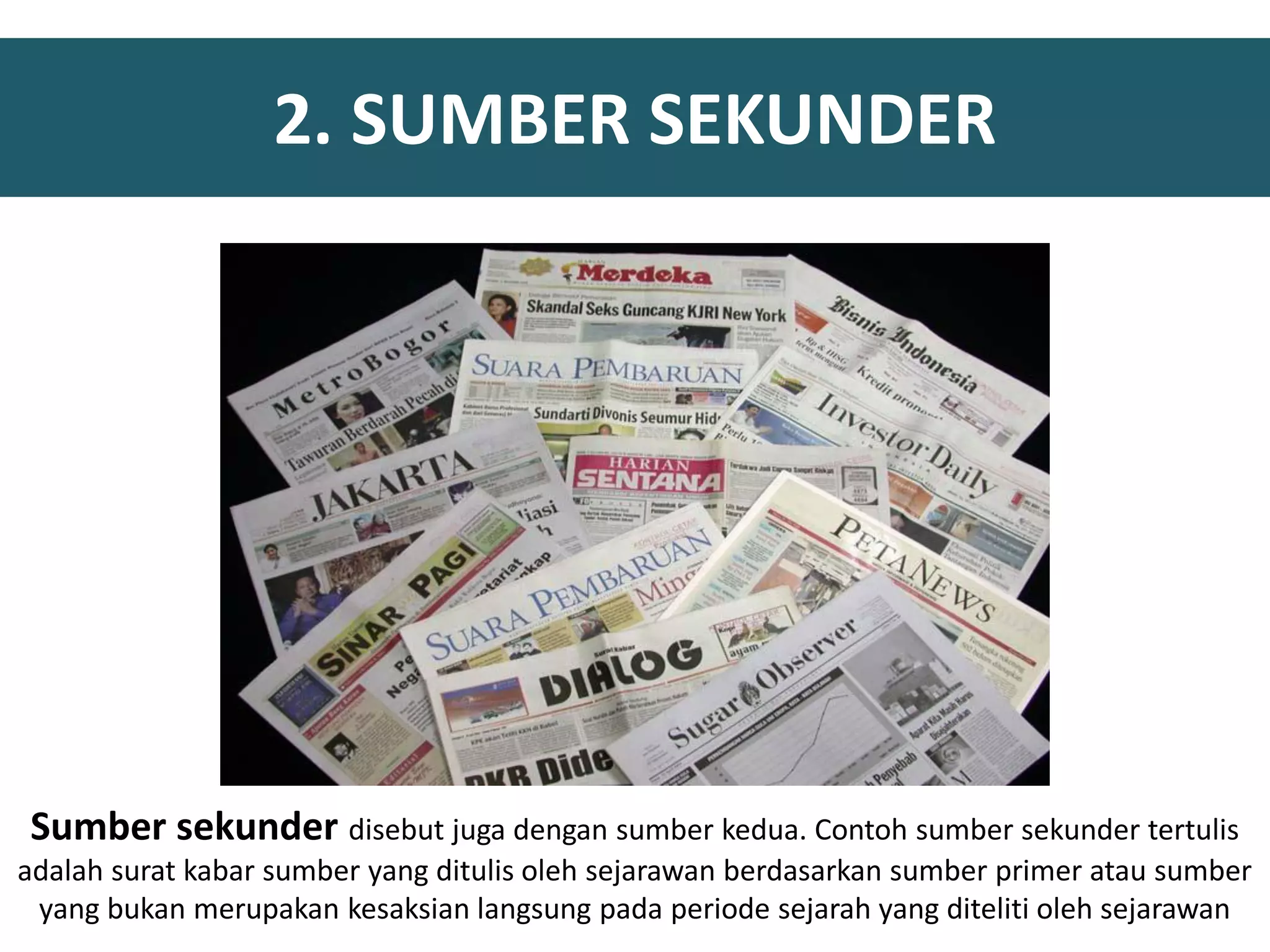 Sumber sejarah | PDF