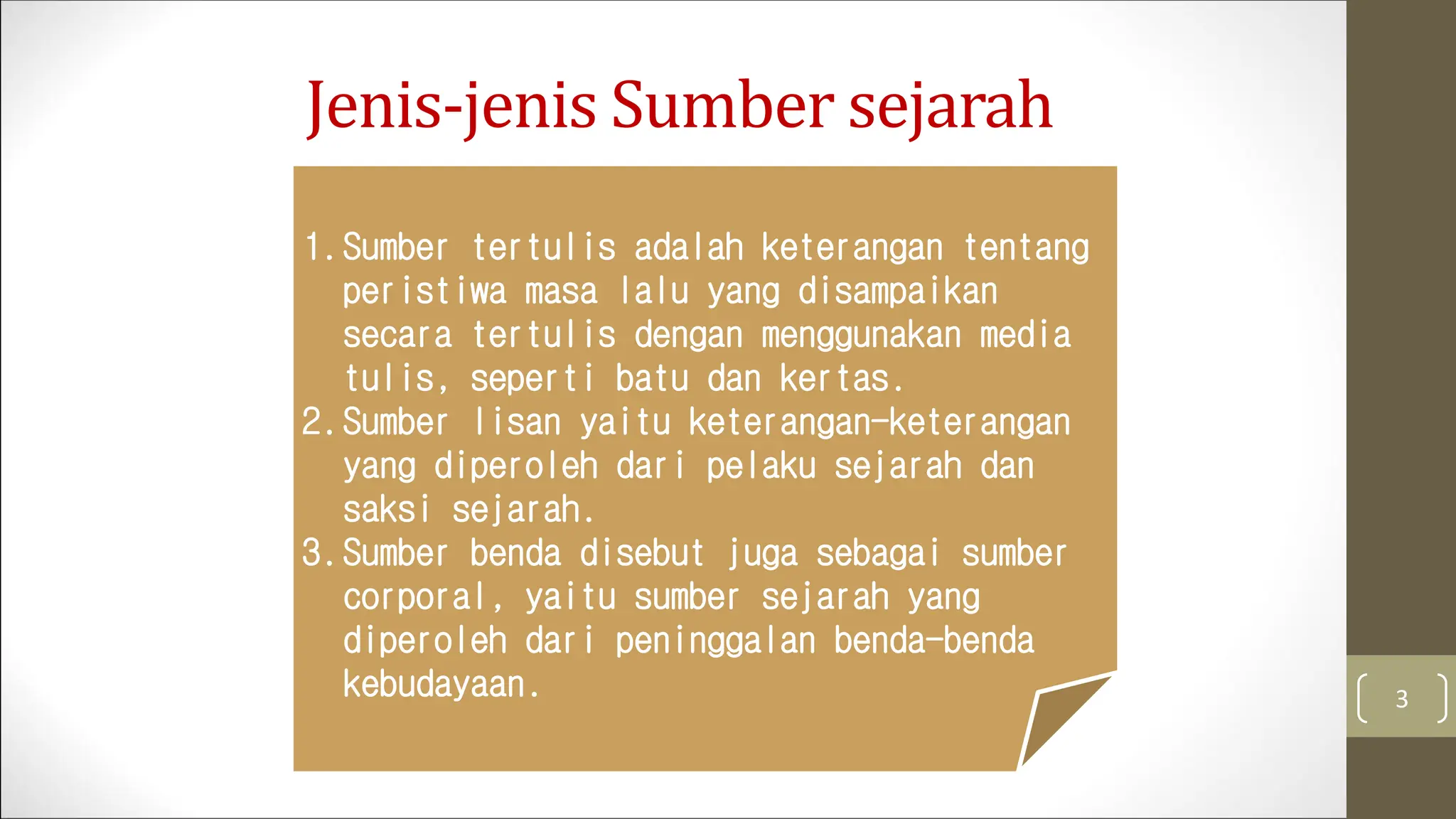 Sumber Sejarah sekunder dan primer ppt.. | PPT