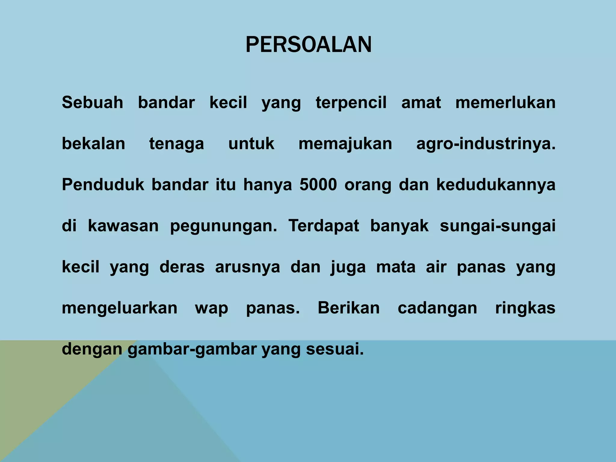 Sumber tenaga yang boleh diperbaharui | PPTX