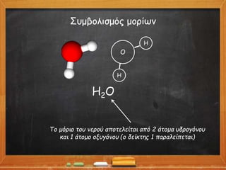 Σύμβολα χημικών στοιχείων και χημικών ενώσεων | PPTX