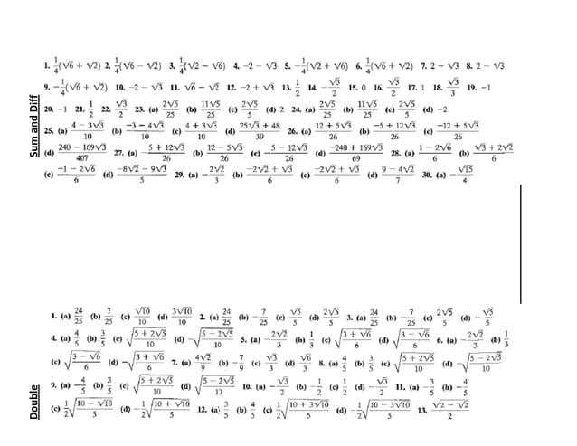 SumDiffDoubleExtraProbsANSWERS2.pdf