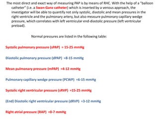 PULMONARY HYPERTENSION | PPTX