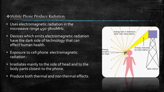HAZARDOUS EFFECT OF MOBILE PHONE ON HUMANS | PPTX
