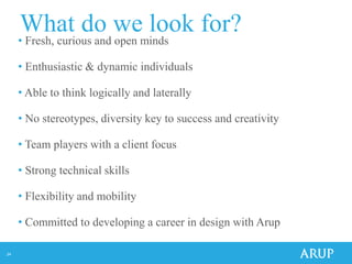 Su meet the employers arup | PPT