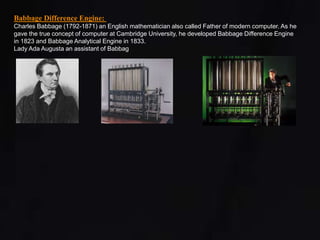 history & ages of computer | PPSX