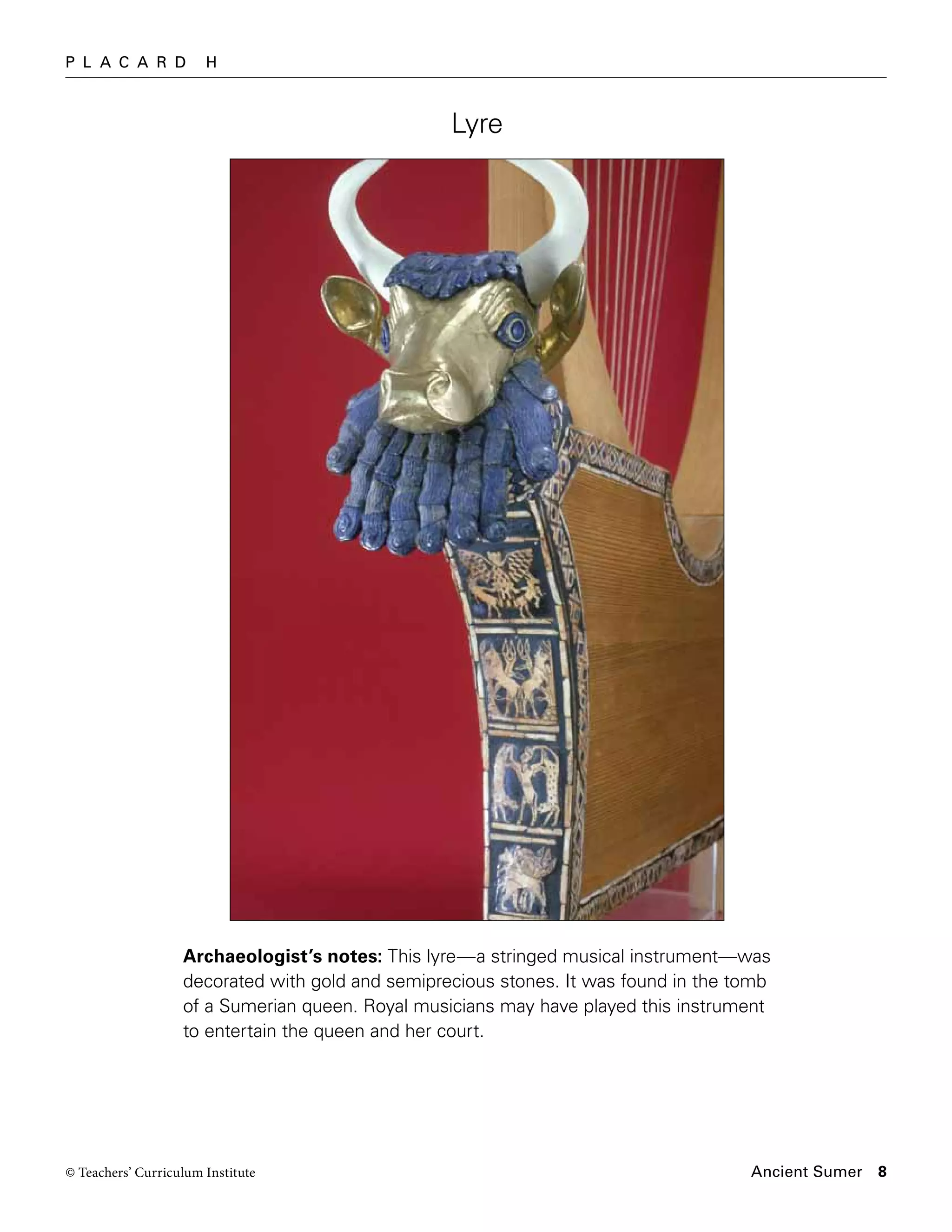 Sumer artifactsch5 | PDF | Antiquing and Antiques | Hobbies & Interests