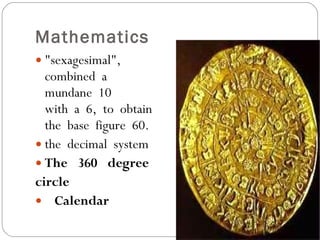 Sumerian Decimal System