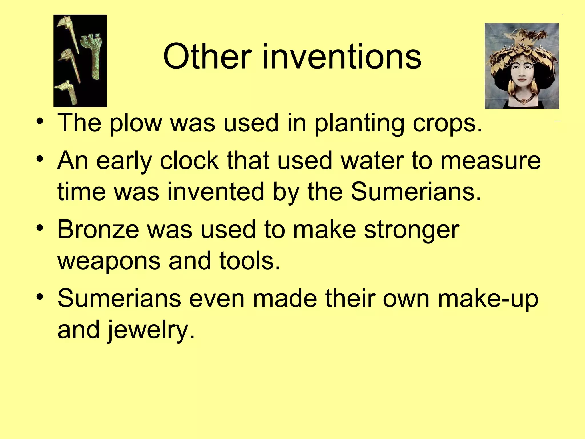 Sumerian achievements | PPT