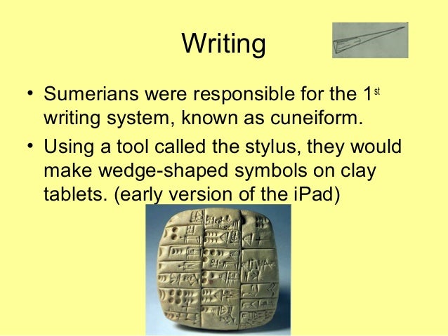 Sumerian achievements