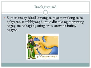 Sumerian achievements | PPTX