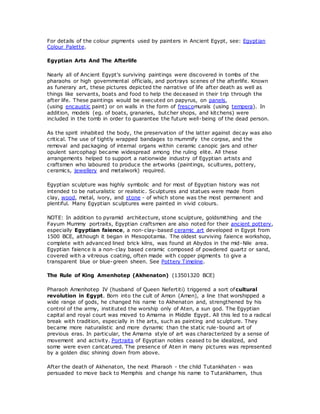 [Assignment/Research] art n egypt | DOCX