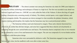 sumerian civilization SOCIAL AND POLITICAL HISTORY OF SUMERIAN ...
