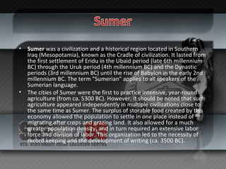 Sumerians | PPT