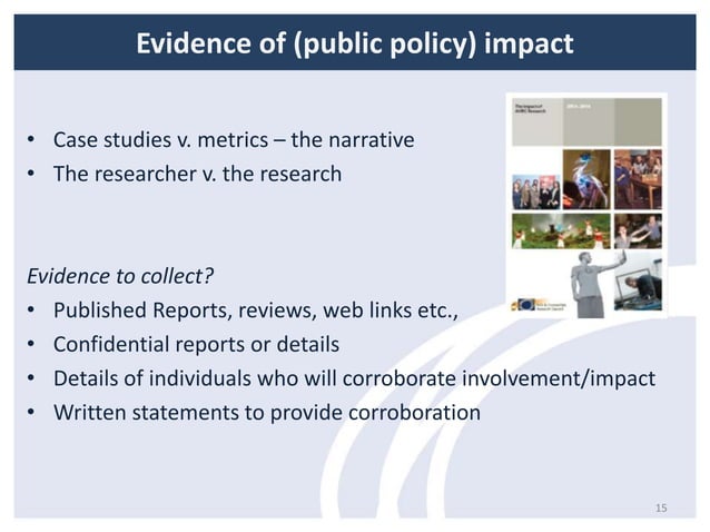 Dr Sumi David, Strategy and Development Manager for Research Impact and ...