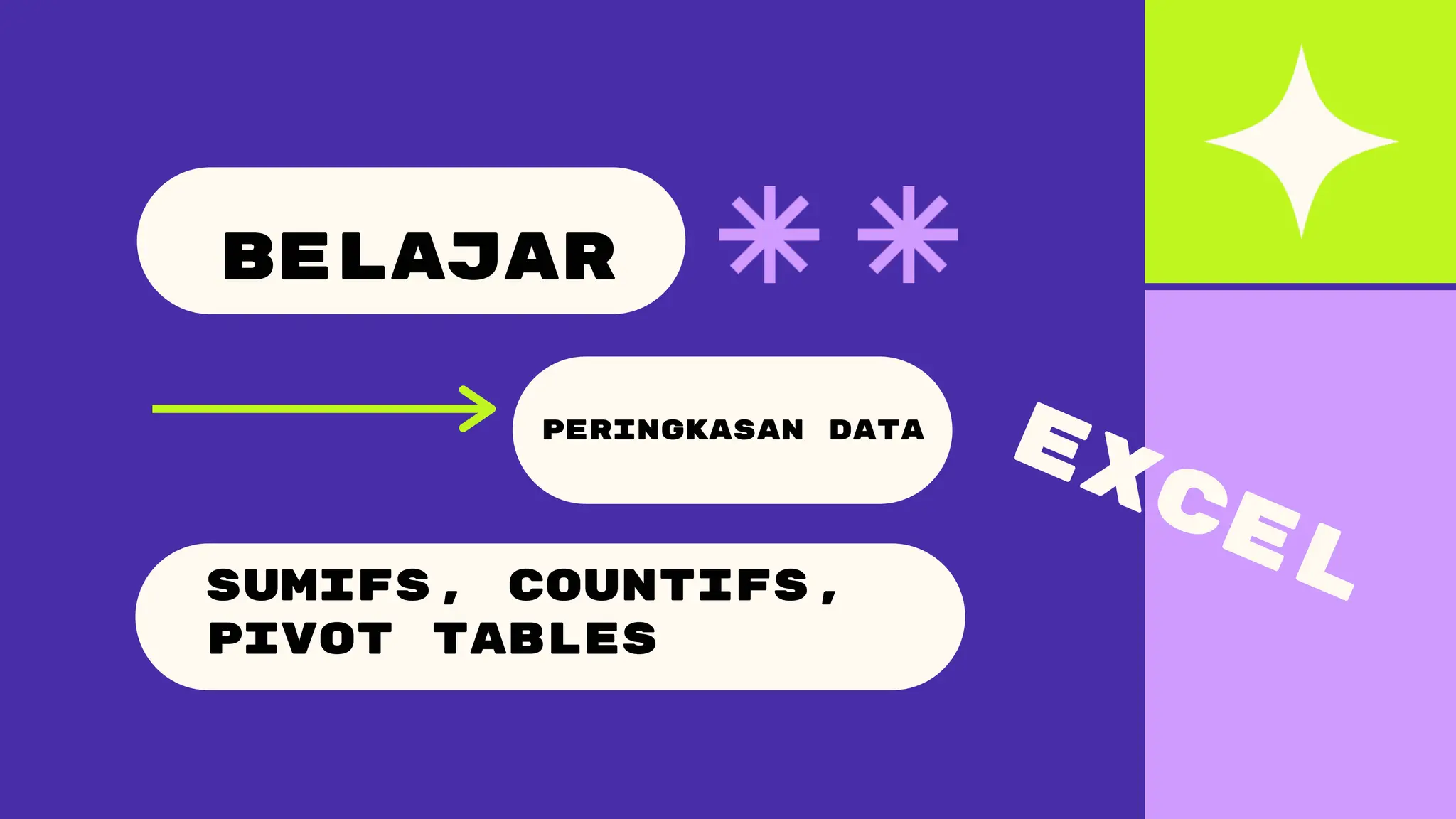 Excel 2 Sumifs Countifs Pivot Table Pptx
