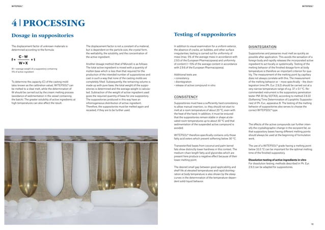 Sumiquim ioi-oleo_pharma_witepsol | PDF