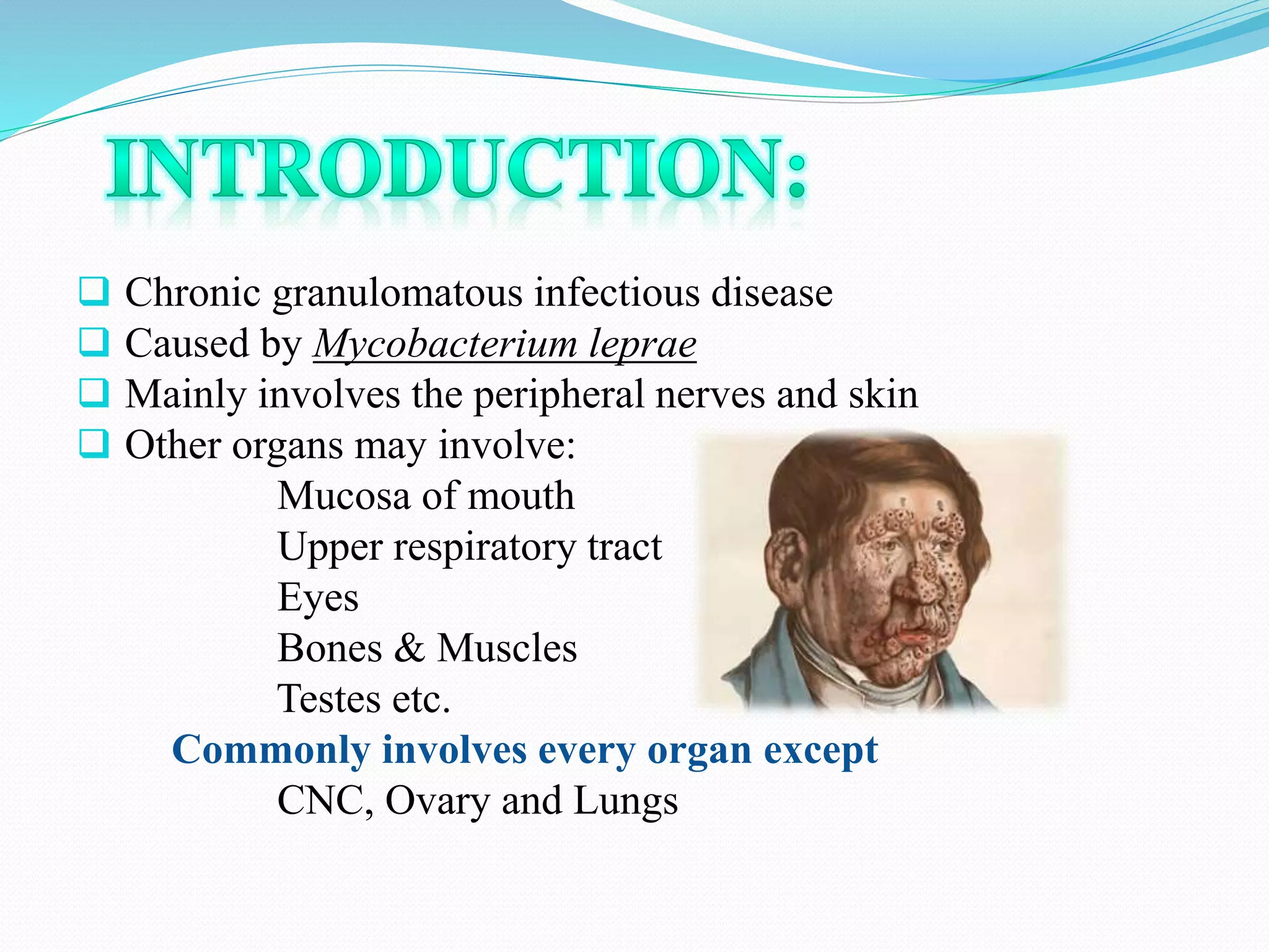 Leprosy presentation | PPTX