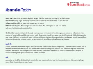 Sumishield Product | PDF
