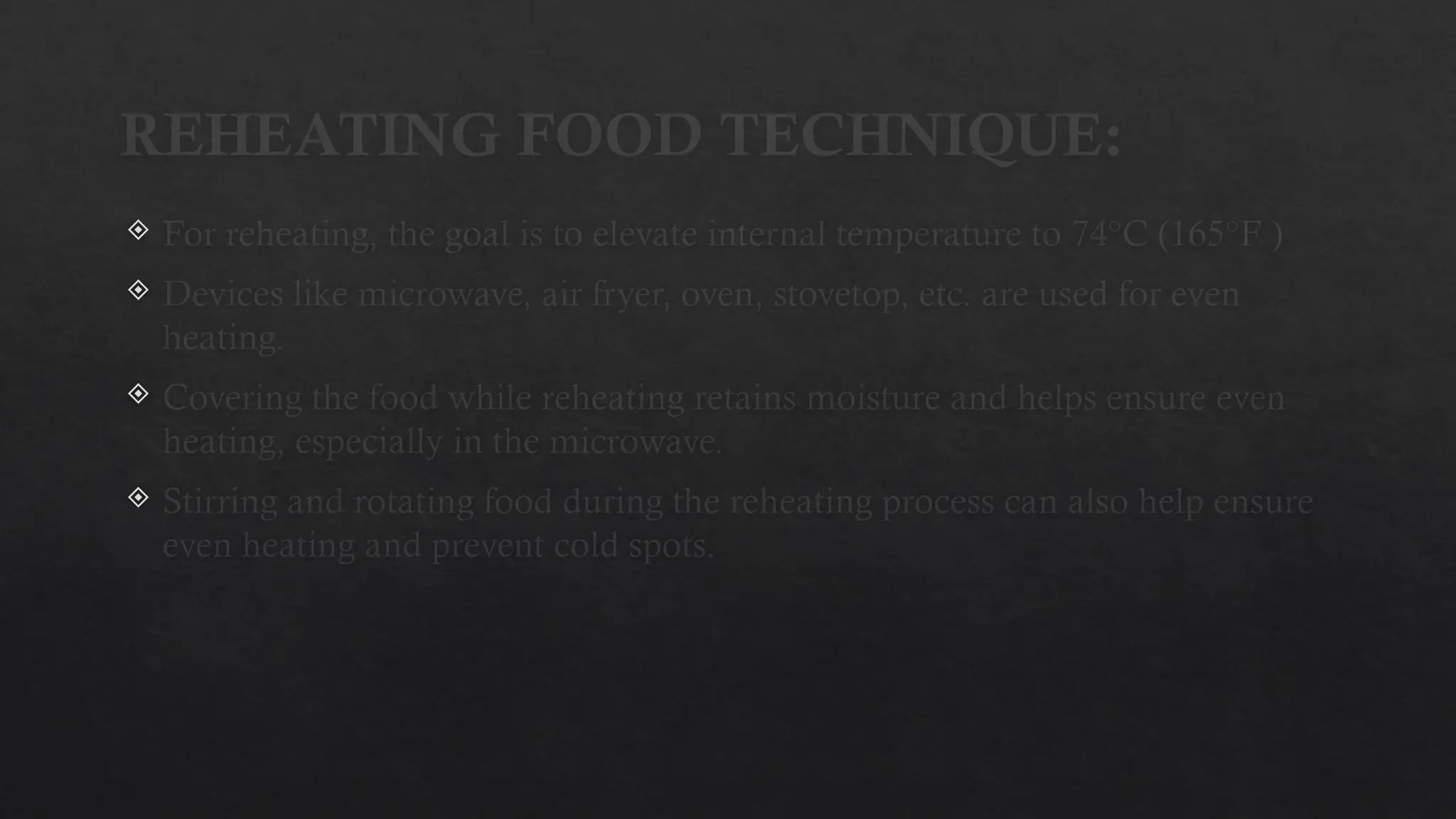 The role of temprature in keeping food safe | PPTX