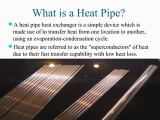PPT on HEAT PIPES | PPT