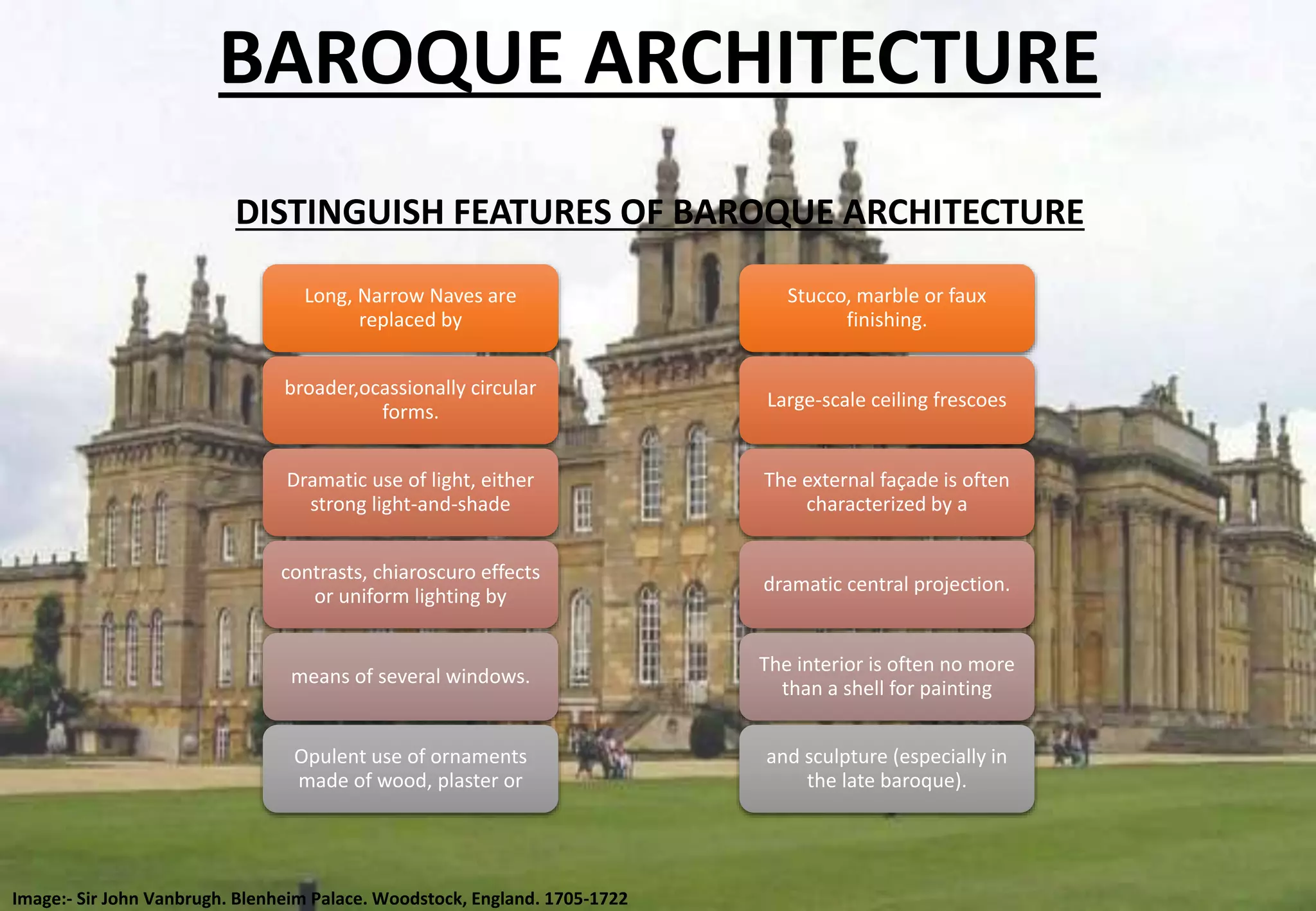 Baroque Style and Architecture | PPTX